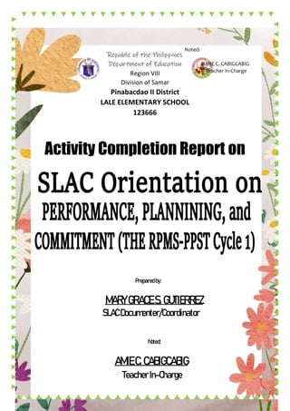 SLAc ACR for Performance Planning and Commitment (RPMS Cycle Phase 1).docx