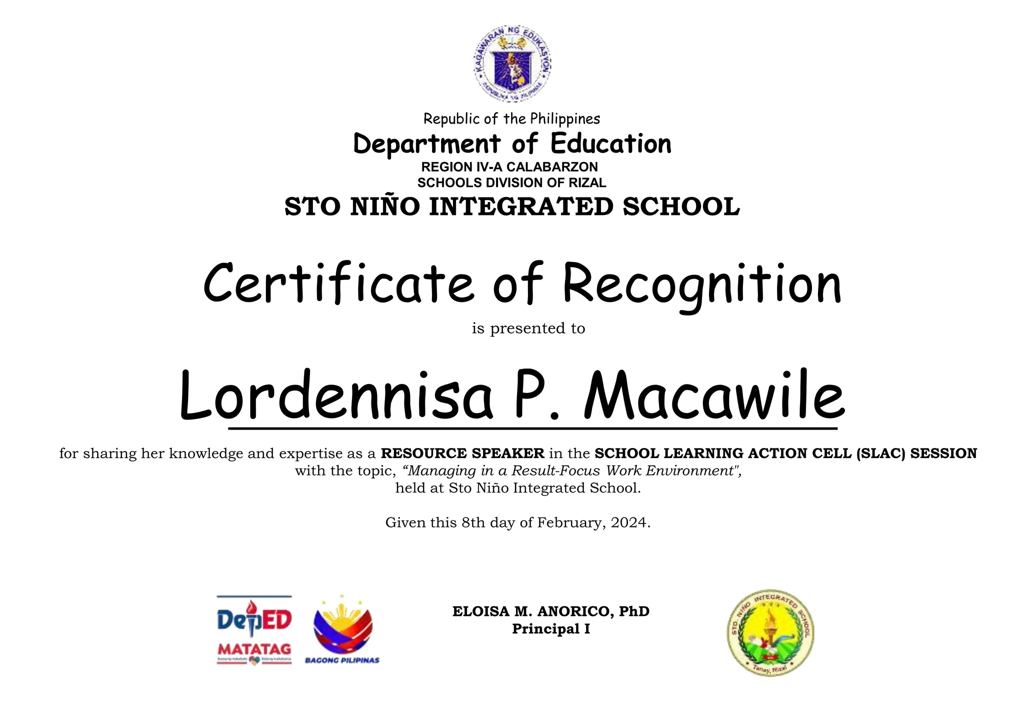 SLAC SLAC SLAC SLAC CERT_FEB 08 2024.pptx