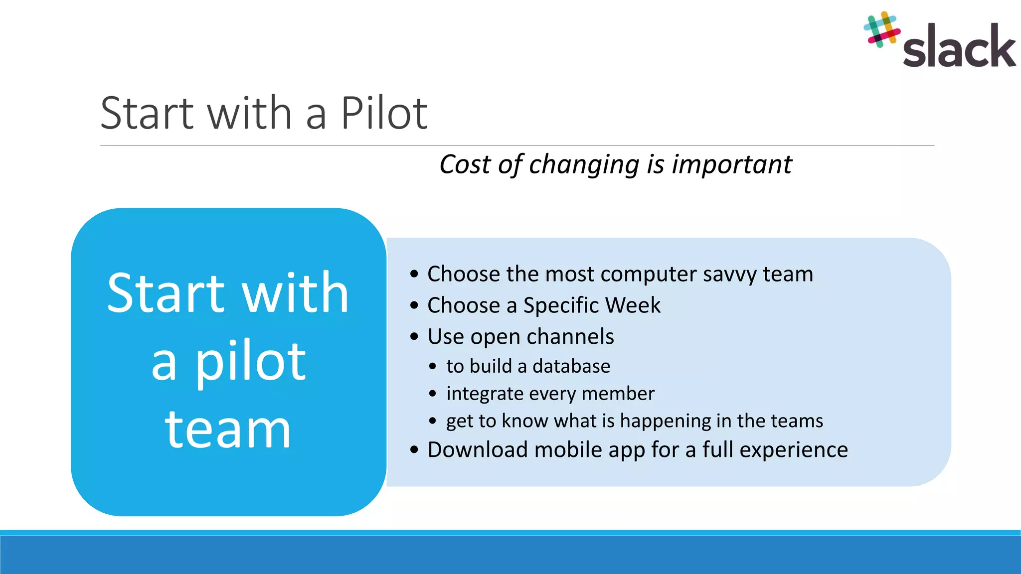 How to implement Slack | PPT