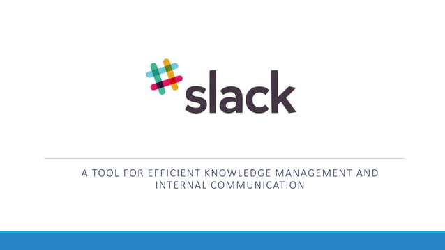 How to implement Slack | PPT