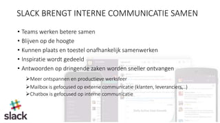Slack for dummies | PPTX