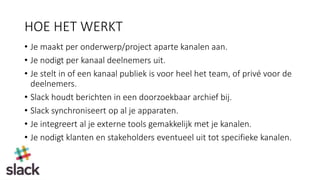 Slack for dummies | PPTX