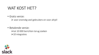 Slack for dummies | PPTX