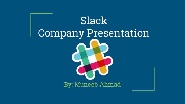 Slack company presentation | PPT