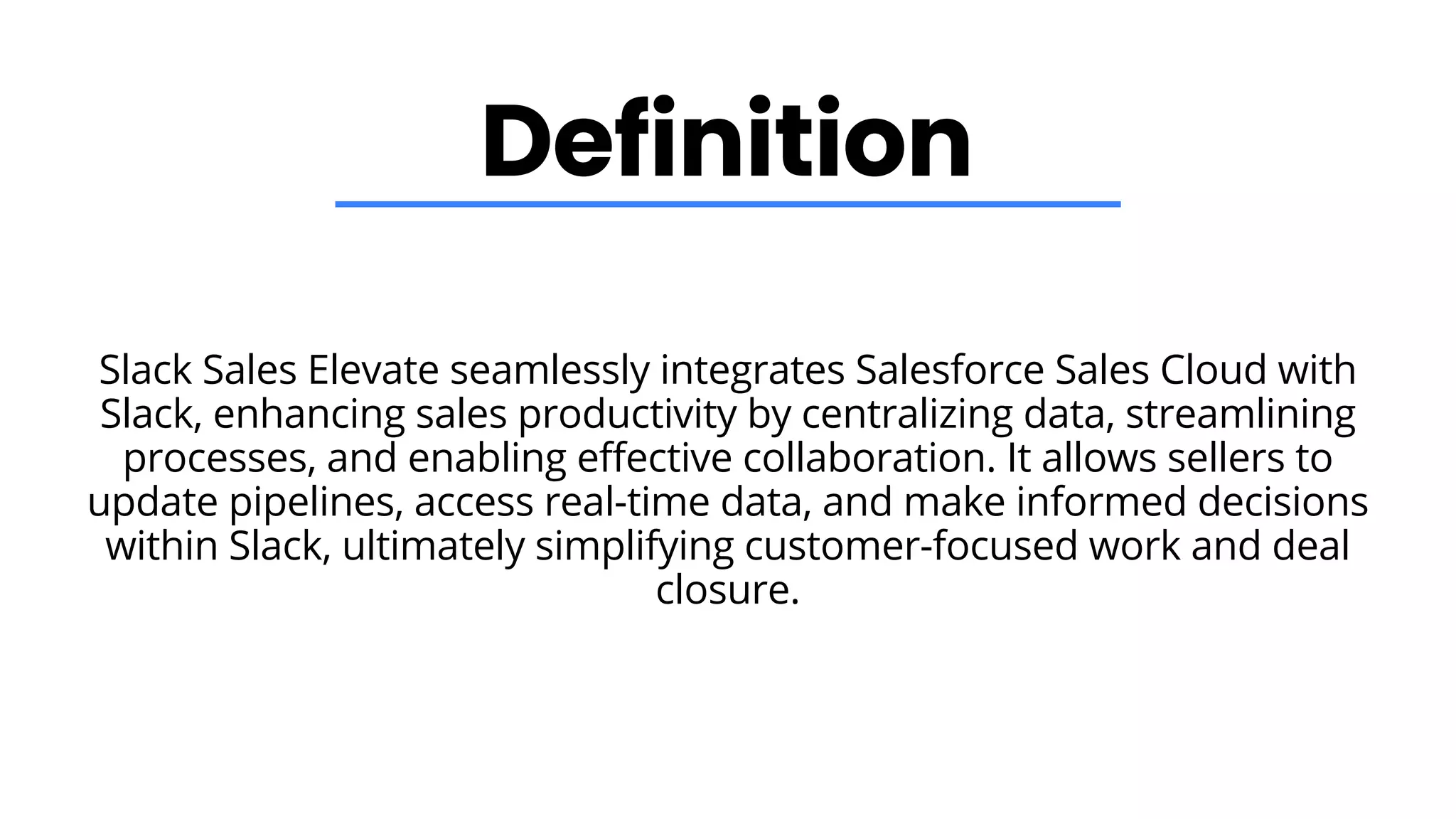 Slack Sales Elevate | PDF