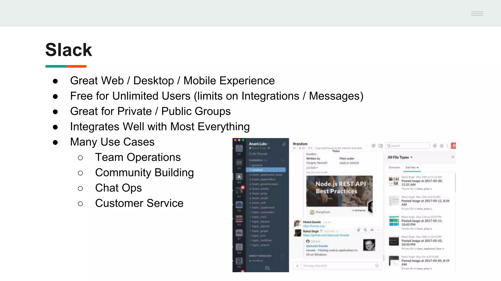 Slack, Airtable and Trello | PPTX