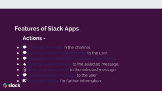Slack apps | PPT
