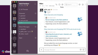 Slack apps | PPT