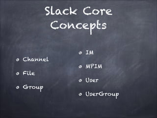 Slack Bots in Ruby | PPT