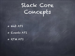 Slack Bots in Ruby | PPT