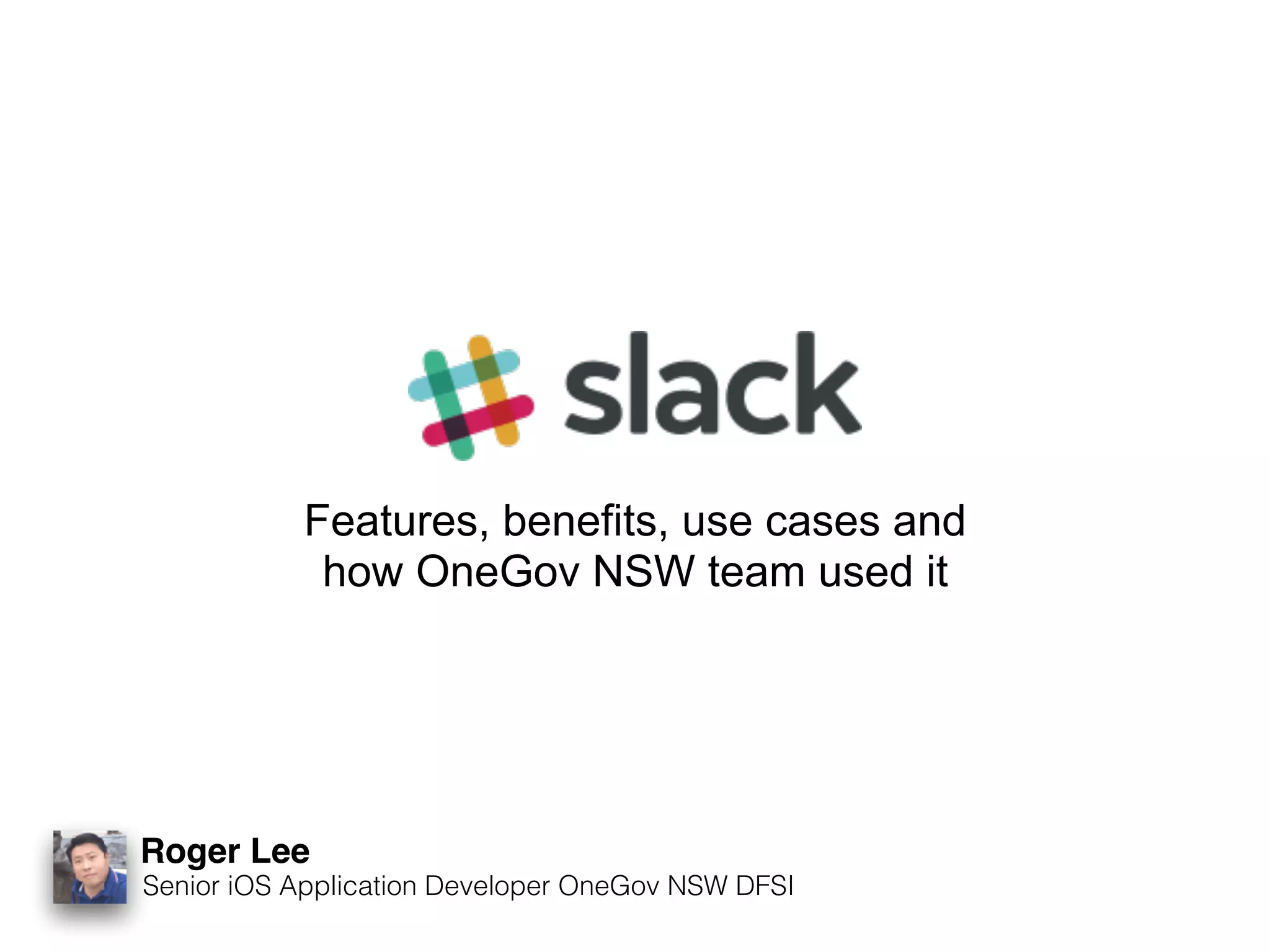 Slack features usecase | PPT