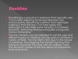 Slackline | PPT