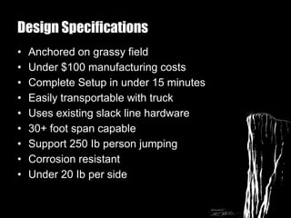 Slackline Design Presentation (1) | PPTX