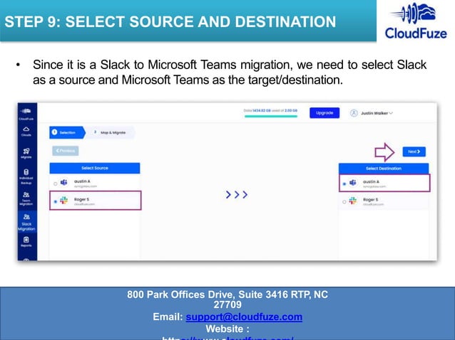 Slack to microsoft teams migration | PPT