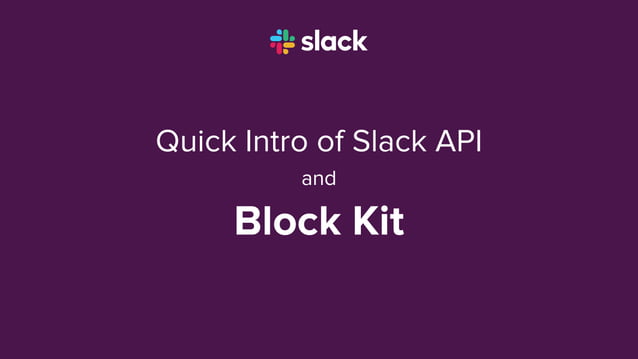 Building a Bot with Slack Platform and IBM Watson | PPT