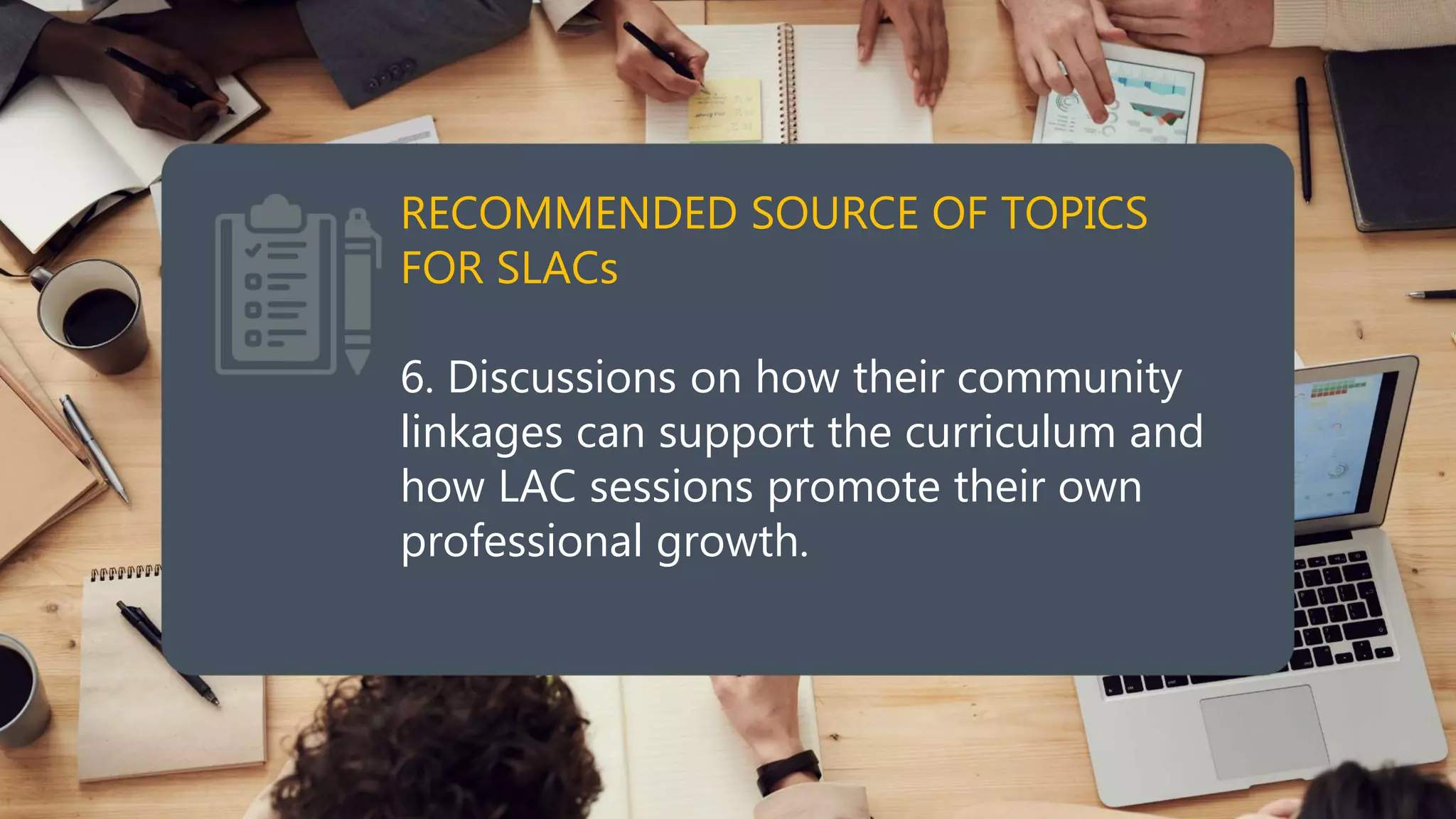 LAC SESSION FOR EDUCATORS | PPTX