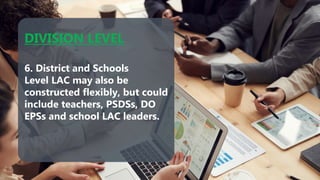 LAC SESSION FOR EDUCATORS | PPTX