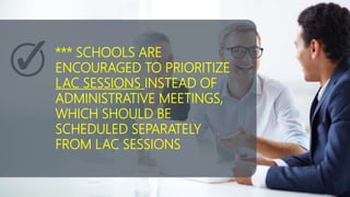 LAC SESSION FOR EDUCATORS | PPTX
