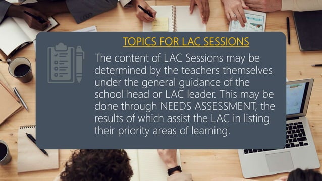 LAC SESSION FOR EDUCATORS | PPTX | Professional School | Postgraduate Education