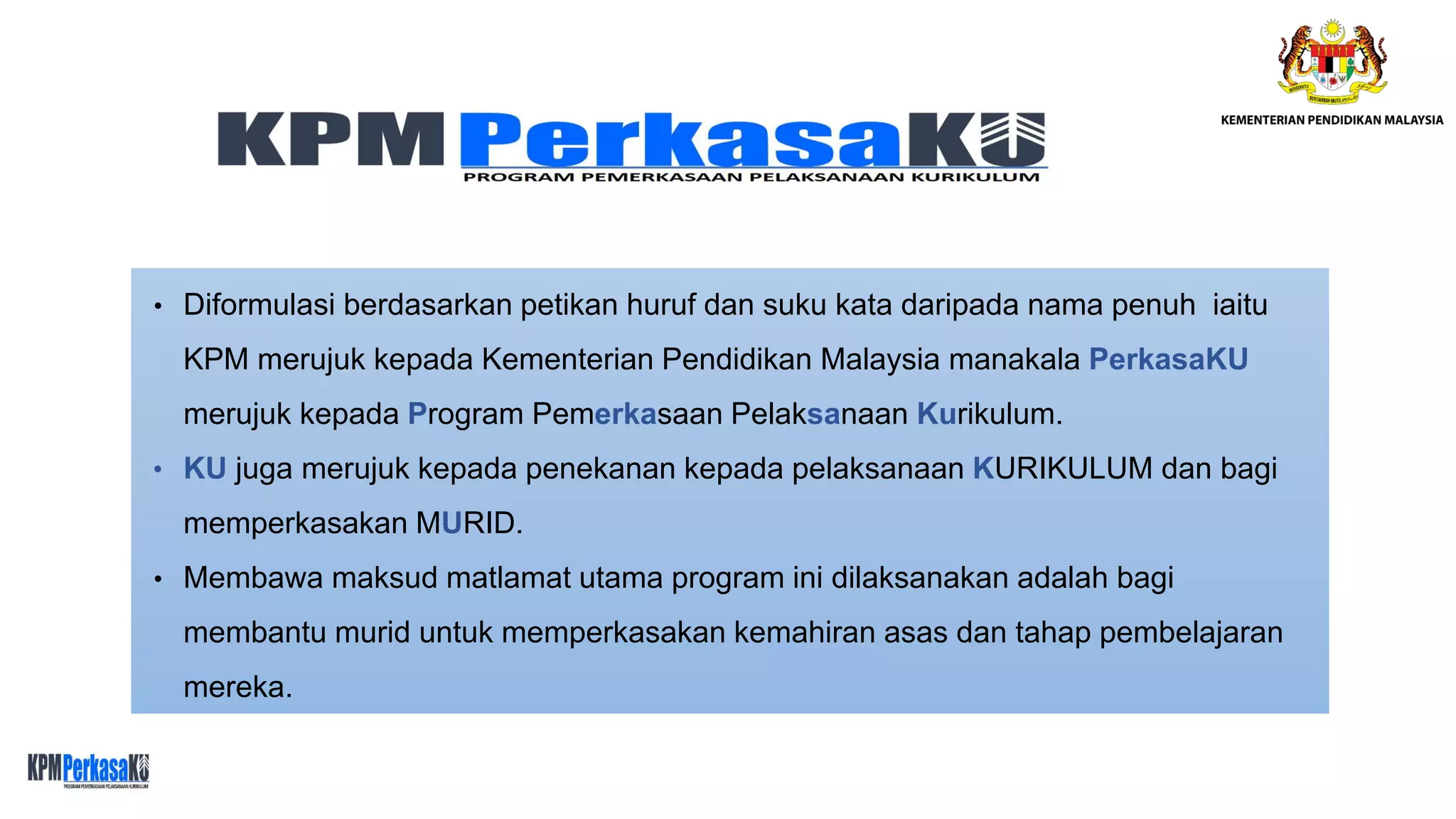 Slaid kpm-perkasa ku | PDF