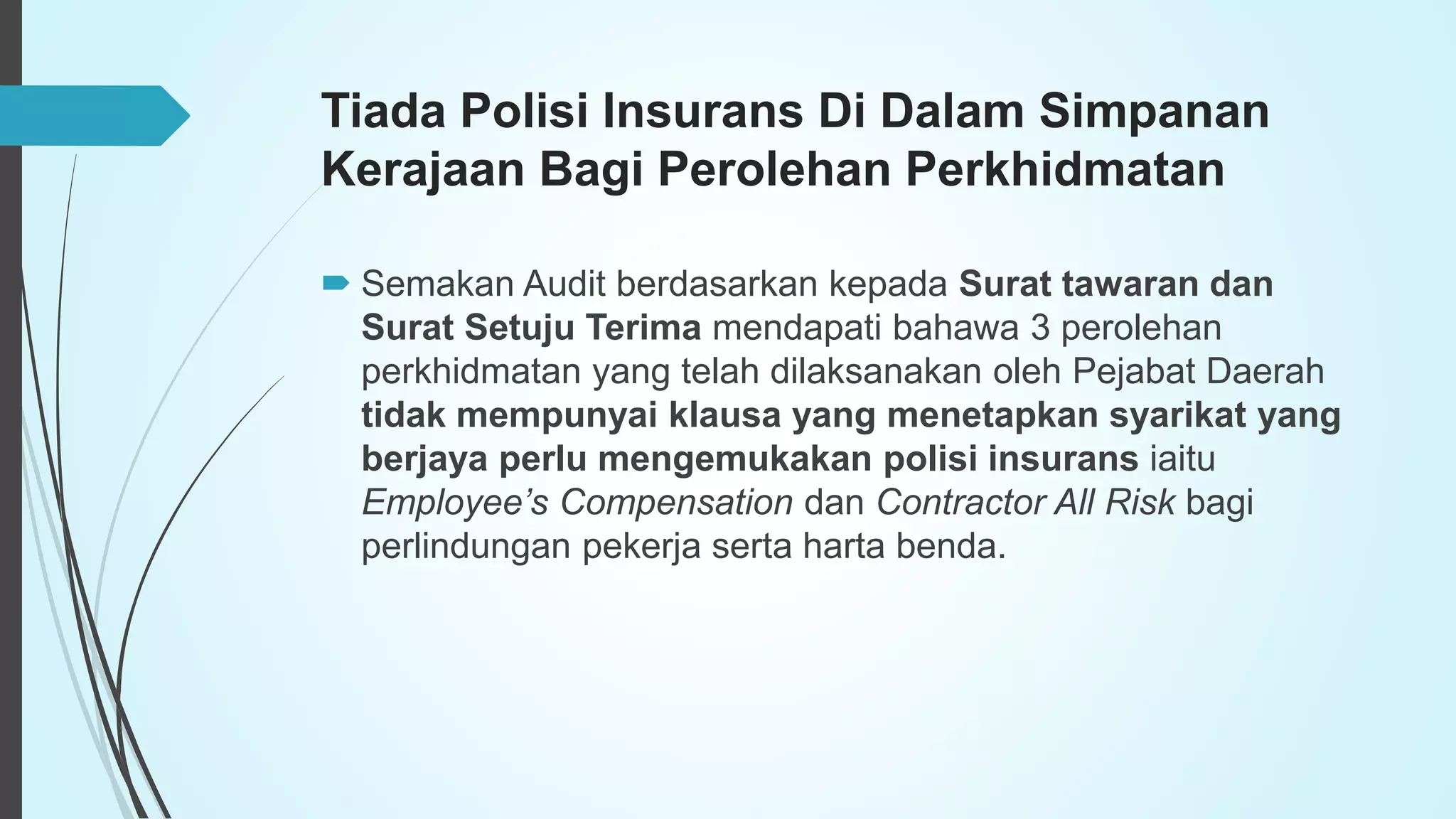 Risiko dan Penemuan Audit Dalam Perolehan | PPTX