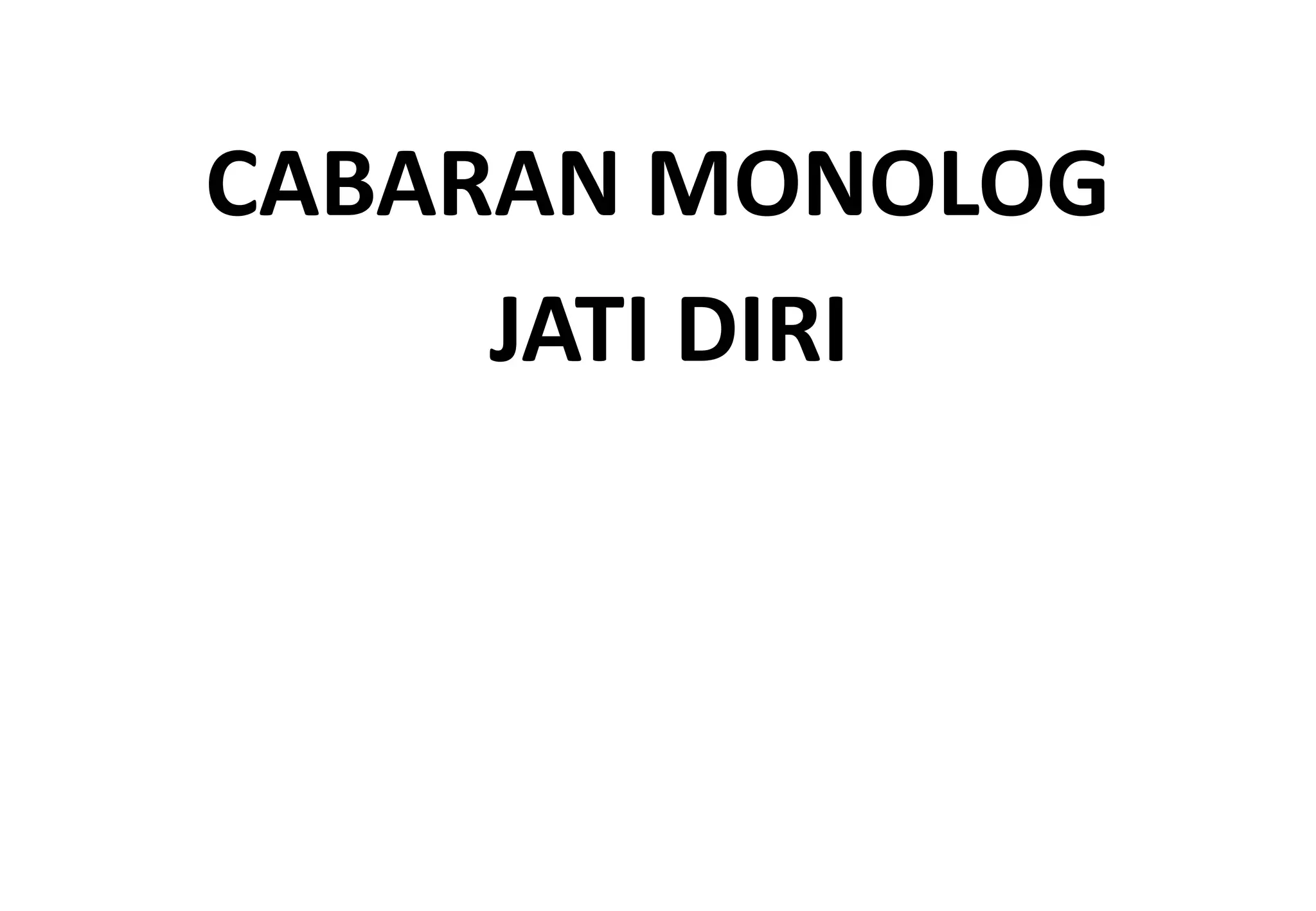 SLAID CABARAN MONOLOG.pptx