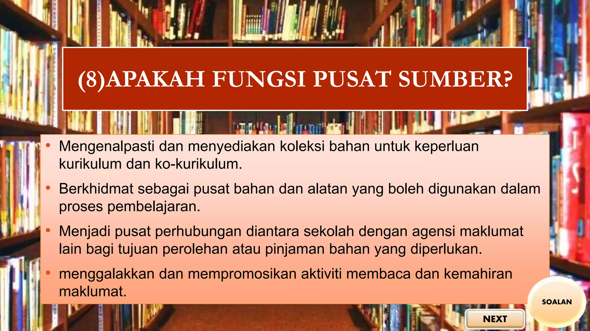PENGURUSAN SUMBER (Pusat Sumber Sekolah) | PPTX
