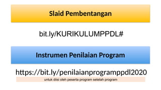 Slaid Instrumen pemantauan DLP Sarawak dual language | PPTX