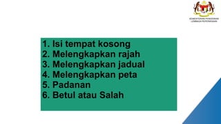 JENIS- JENIS SLAID JENIS ITEM YANG BETULpptx | PPTX