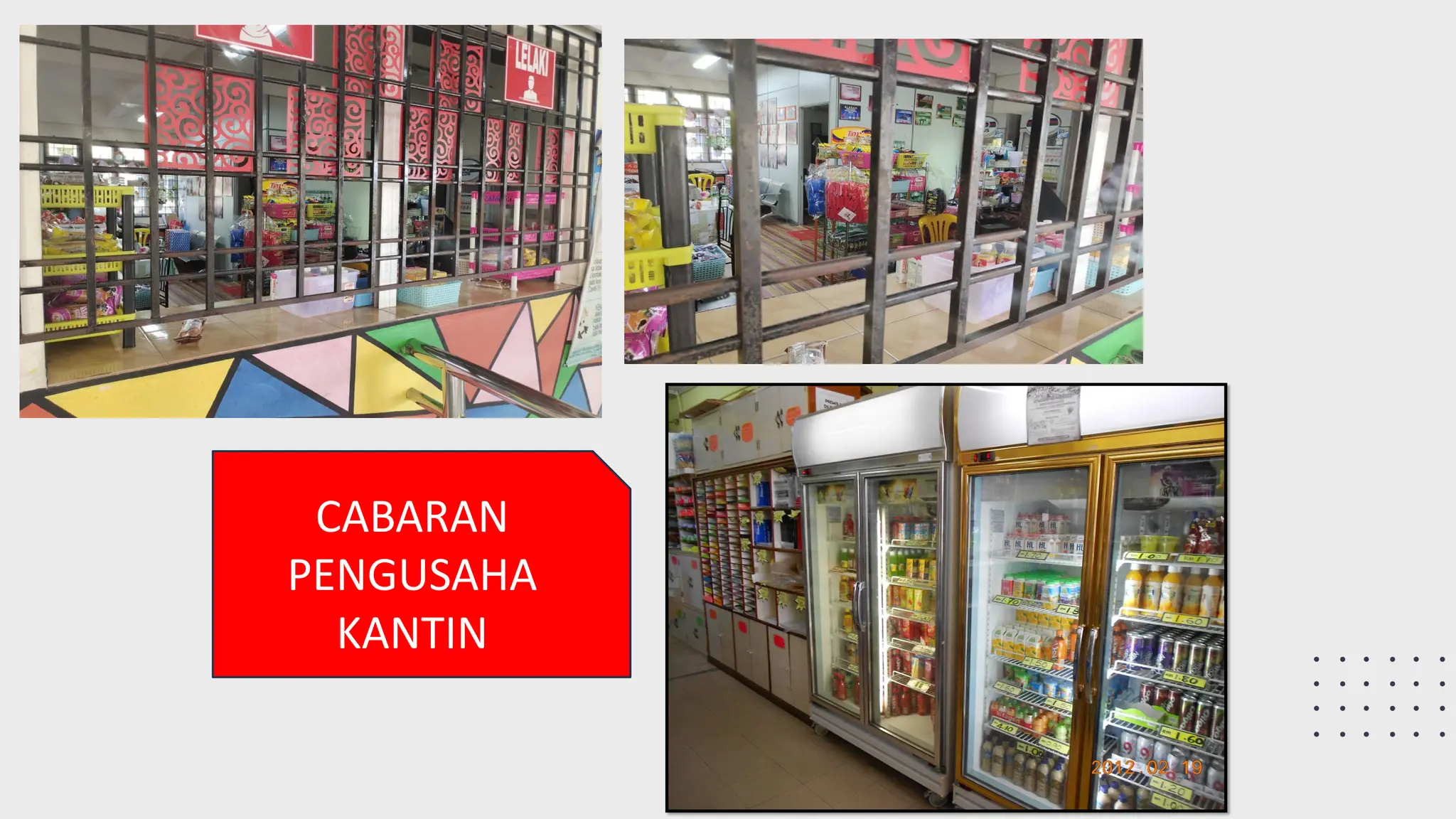 PANDUAN KANTIN SELAMAT, PENGURUSAN KANTIN SEKOLAH SEKOLAH KEMENTERIAN ...
