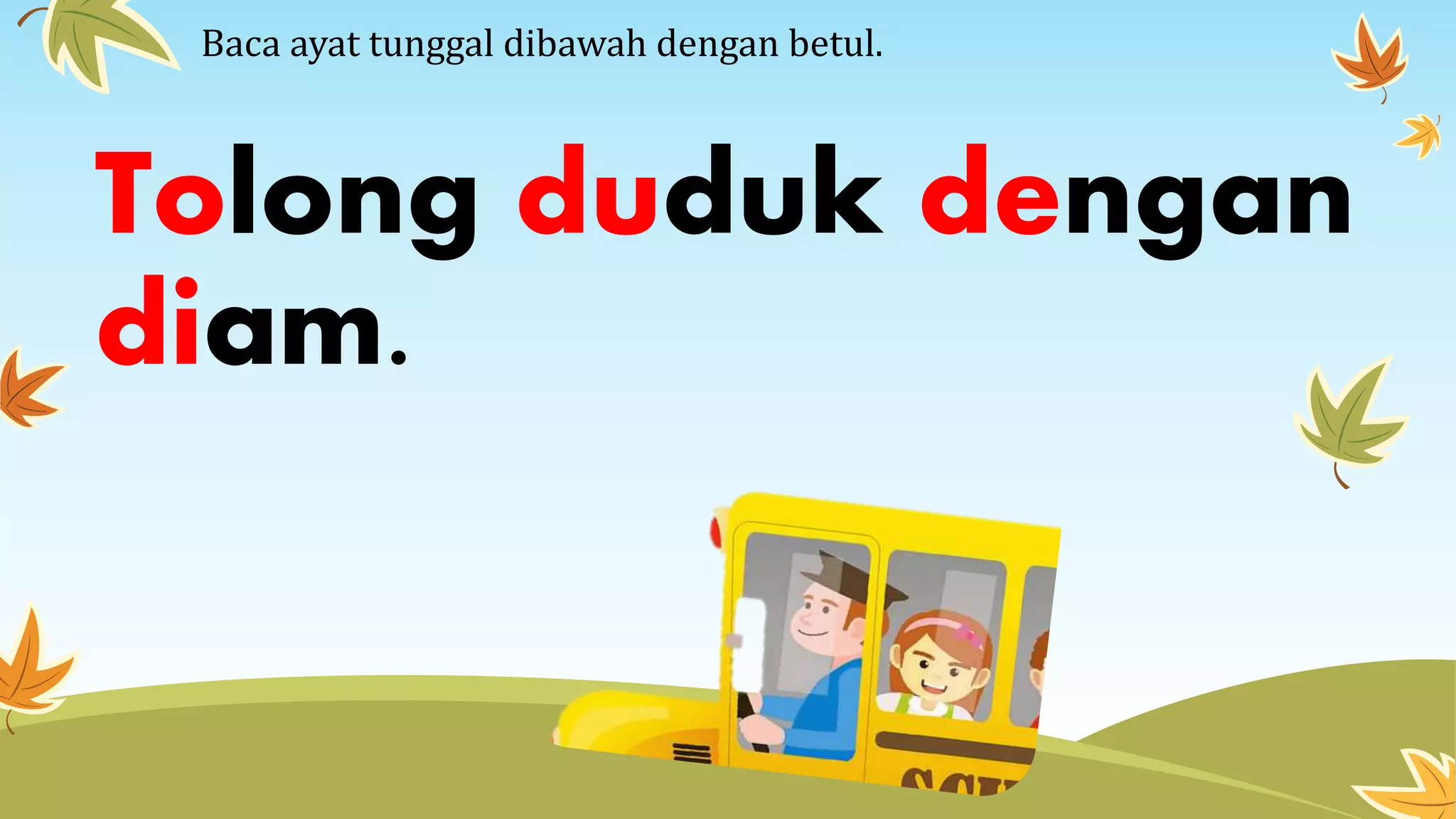 KESELAMATAN DI DALAM BAS | PPTX