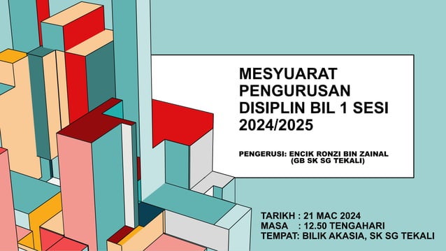 SLAID MESYUARAT PENGURUSAN DISIPLIN BIL 1 SESI 2024.pptx