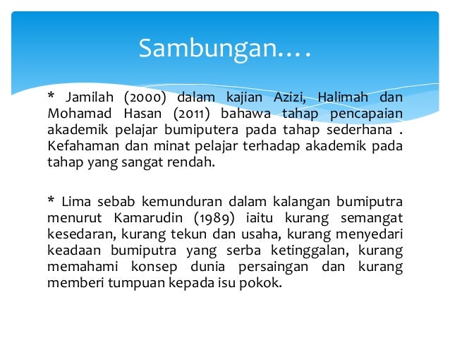 Faktor Motivasi Ke Atas Pelajar Beraliran Agama Dalam Pembelajaran K…