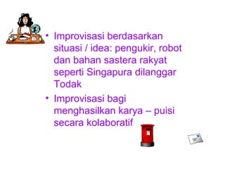 Slaid ppt g improvisasi | PPT