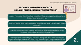 SLAID PROGRAM PEMECUTAN KOGNITIF | PDF