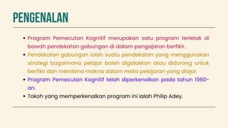 SLAID PROGRAM PEMECUTAN KOGNITIF | PDF