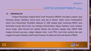 Slaid Taklimat rimup tahin 2024 swmpena asrama terbuka | PPT