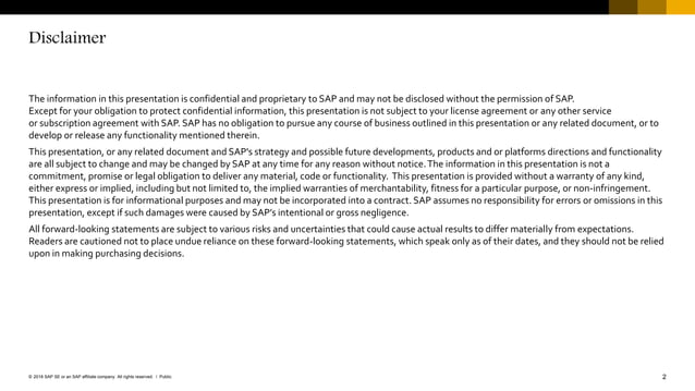SAP Cloud Platform SLAs and ITSM Process | PPT