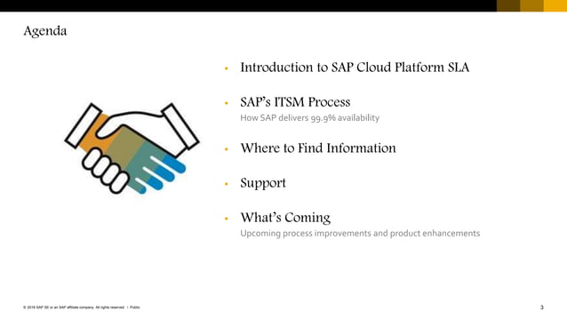 SAP Cloud Platform SLAs and ITSM Process | PPT
