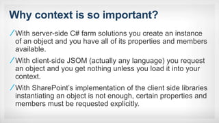 SharePoint 2013 Javascript Object Model | PPT