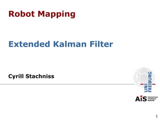 SLAM using Extended Kalman Filter on a Robot for Localization and Mappings | PDF | Physics | Science