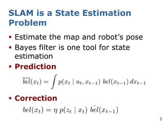 SLAM using Extended Kalman Filter on a Robot for Localization and Mappings | PDF | Physics | Science