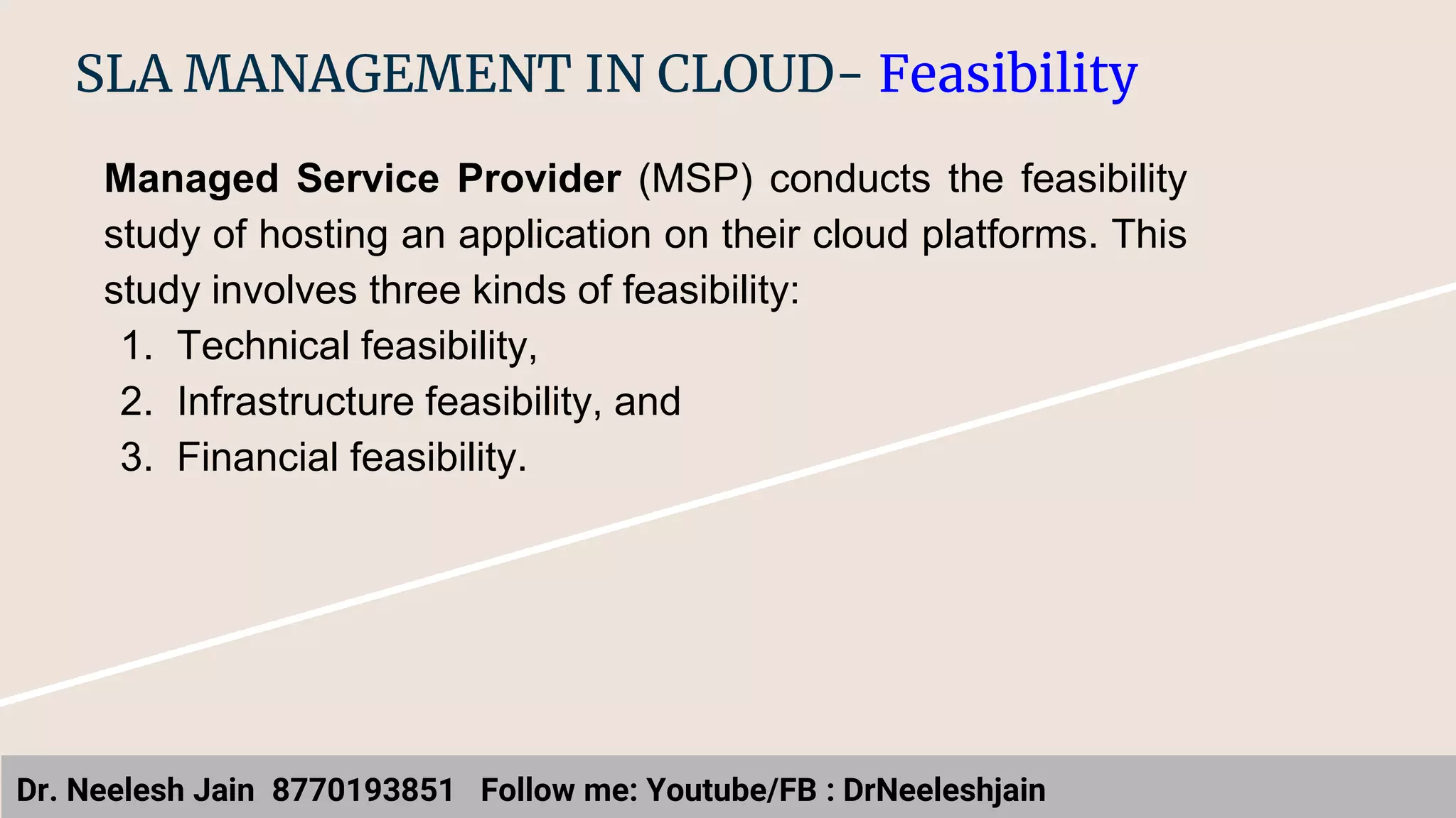 SLA Management in Cloud | PPTX