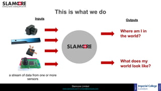 Slamcore - Next-Generation SLAM | PDF