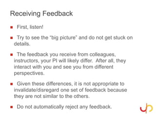Positive Feedback Mechanisms: Promoting better communication ...