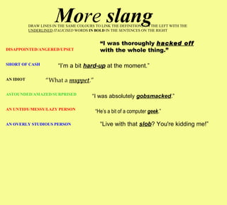 Slang | PPT