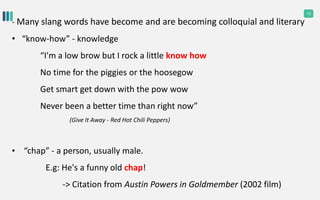 Slang | PPTX