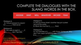 Slang in english | PDF