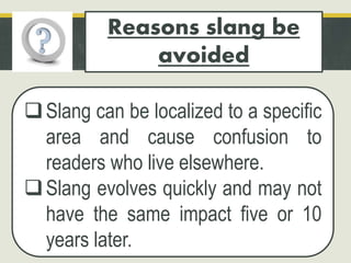 Slang | PPTX