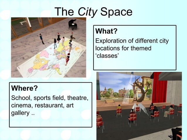 Learning in virtual worlds - the role of the classroom | PPT